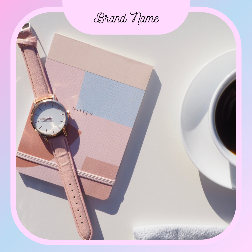 Pre-made Product Border Frame Template LPBF2 - Daily Digital Products ...