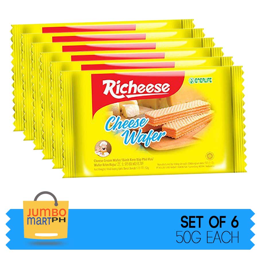 RICHEESE CHEESE WAFER 50G / SET OF 6 | Lazada PH