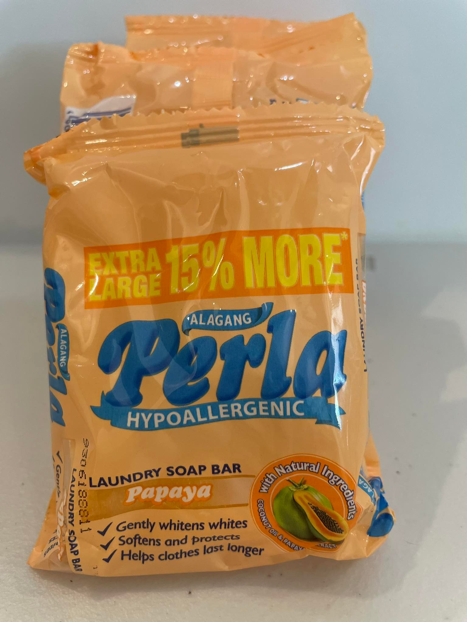 PERLA HYPOALLERGENIC LAUNDRY SOAP BAR 5 PCS PER PACK | Lazada PH