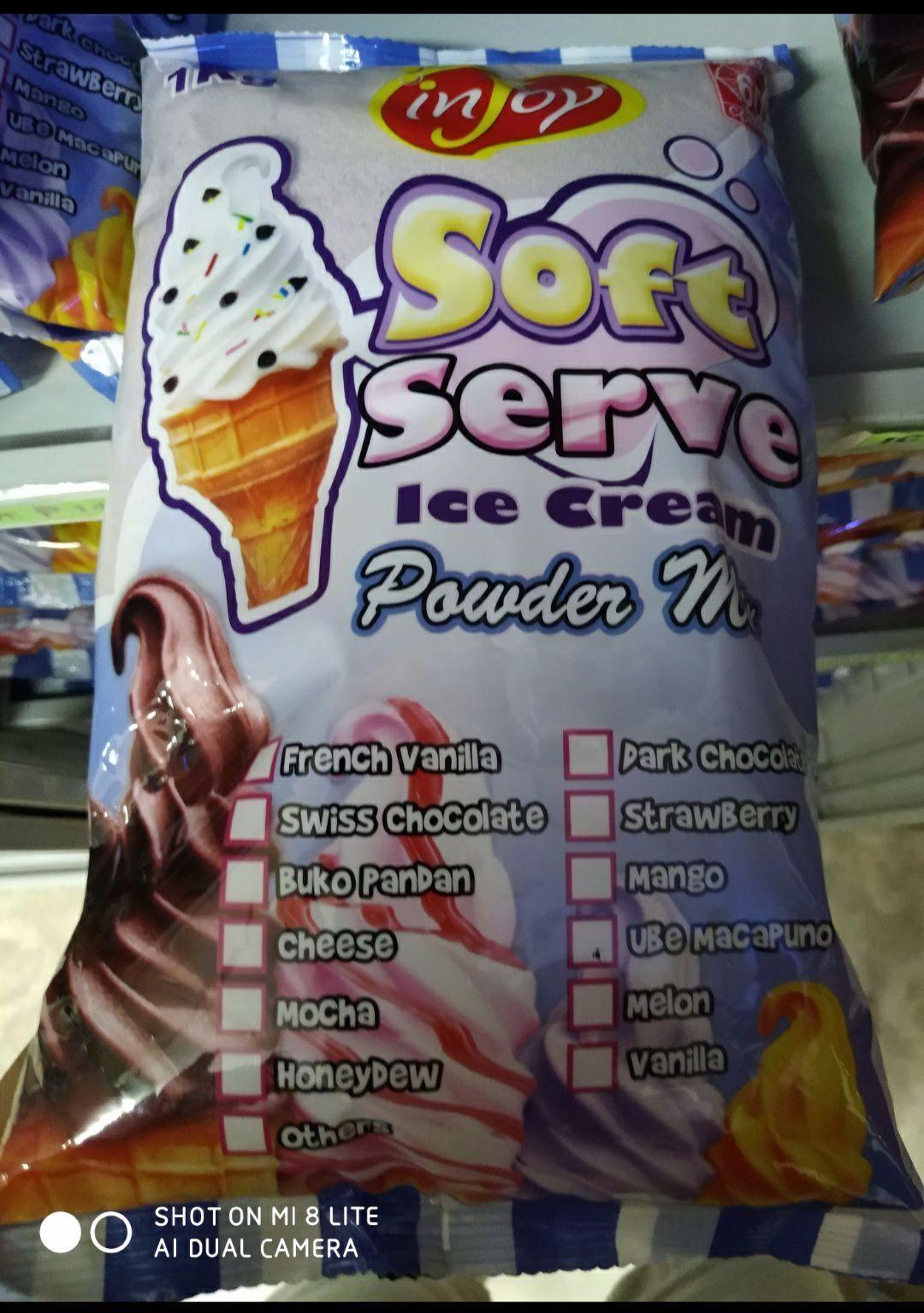 Injoy Soft Serve Ice Cream Powder Mix 1kg.( STAWBERRY) | Lazada PH