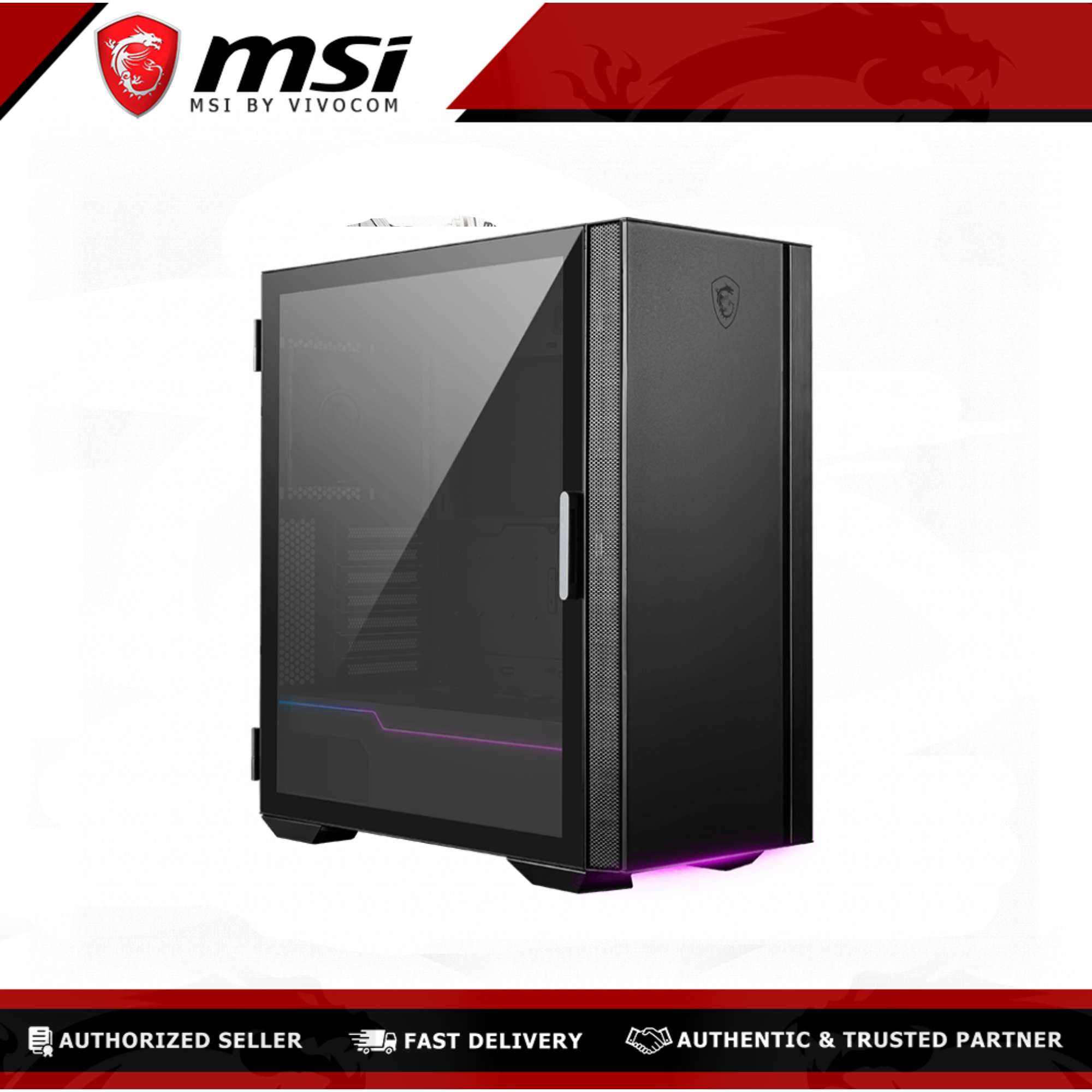 MSI Mpg Quietude 100S Mid Tower Case | Lazada PH