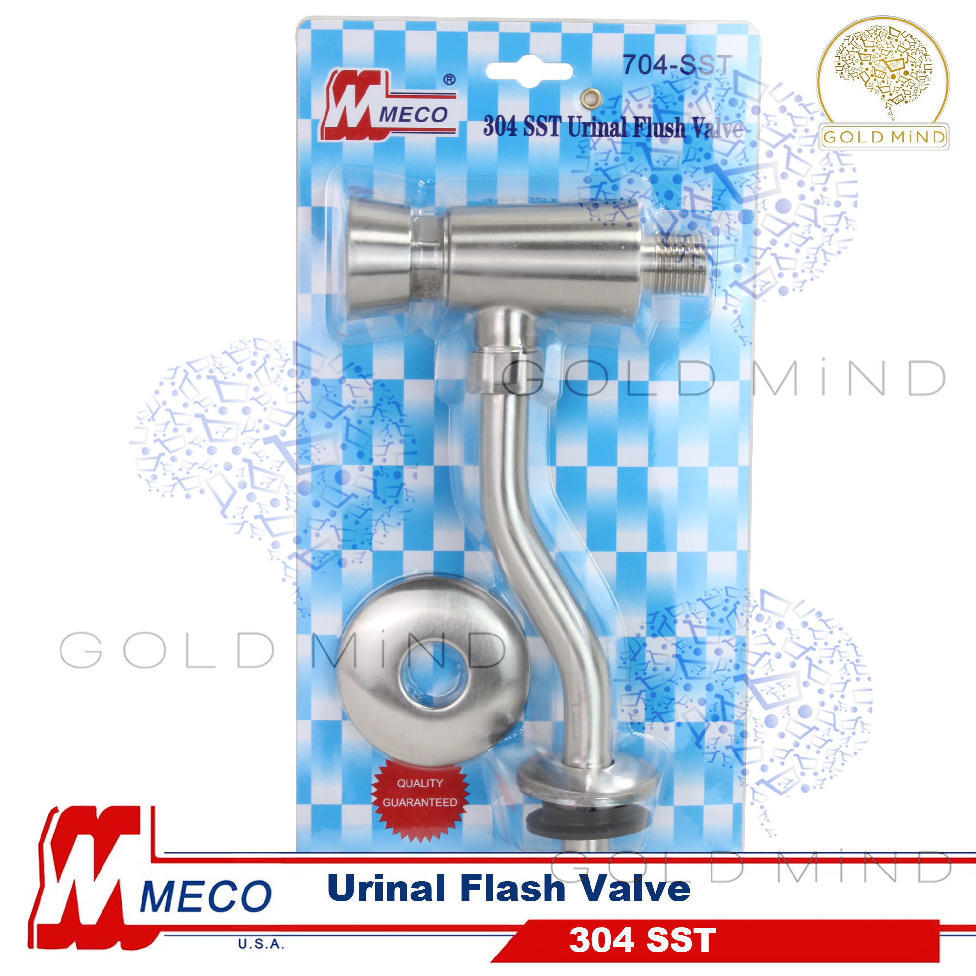 Meco Push Button Type Urinal Flush Valve Stainless Steel 304 | Lazada PH