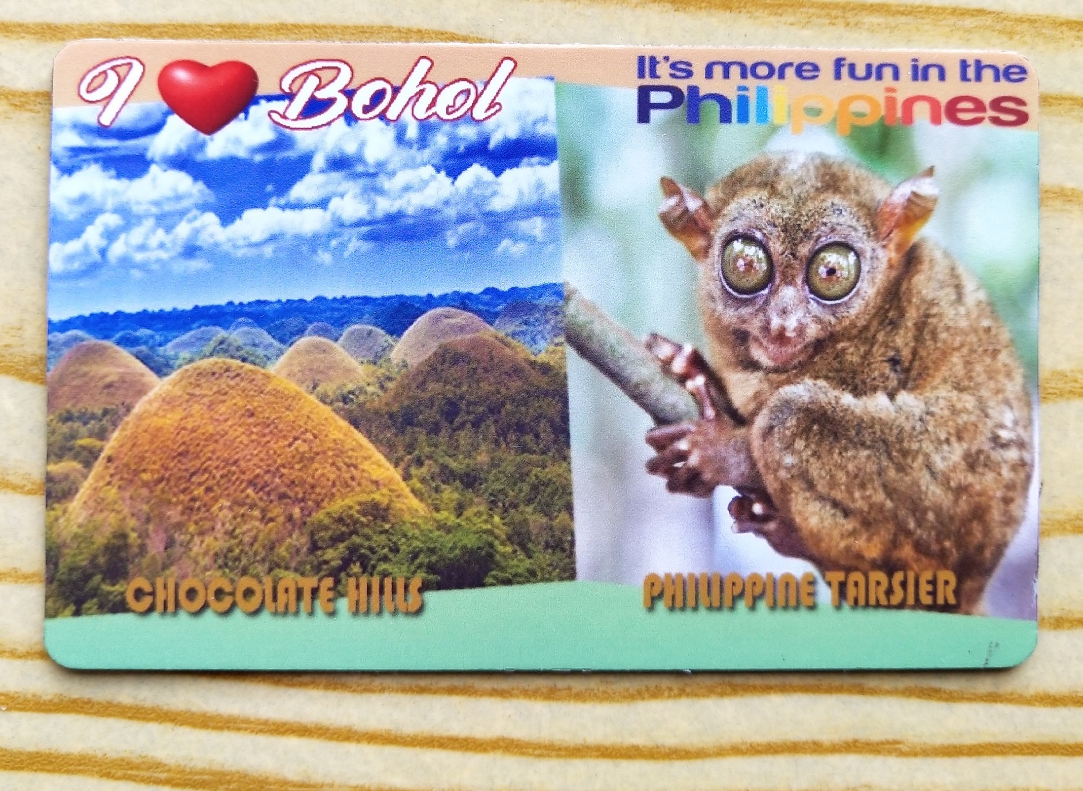 Philippines Tourist Spot Design Rubber Ref Magnet (Hundred Island, I ...