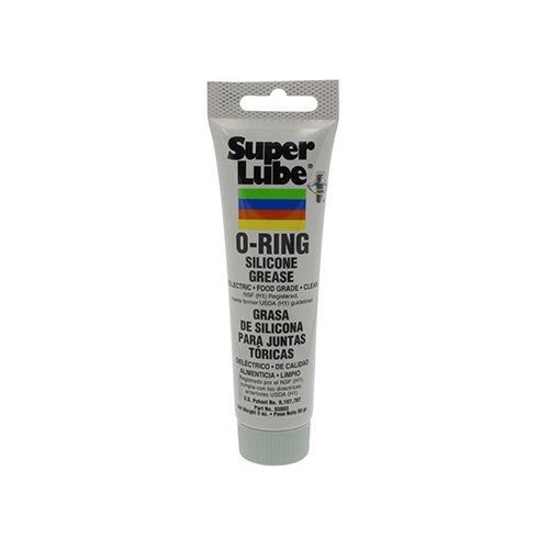 Super Lube O-Ring Silicone Grease, Translucent White, 3 oz. / 85 g (1 ...