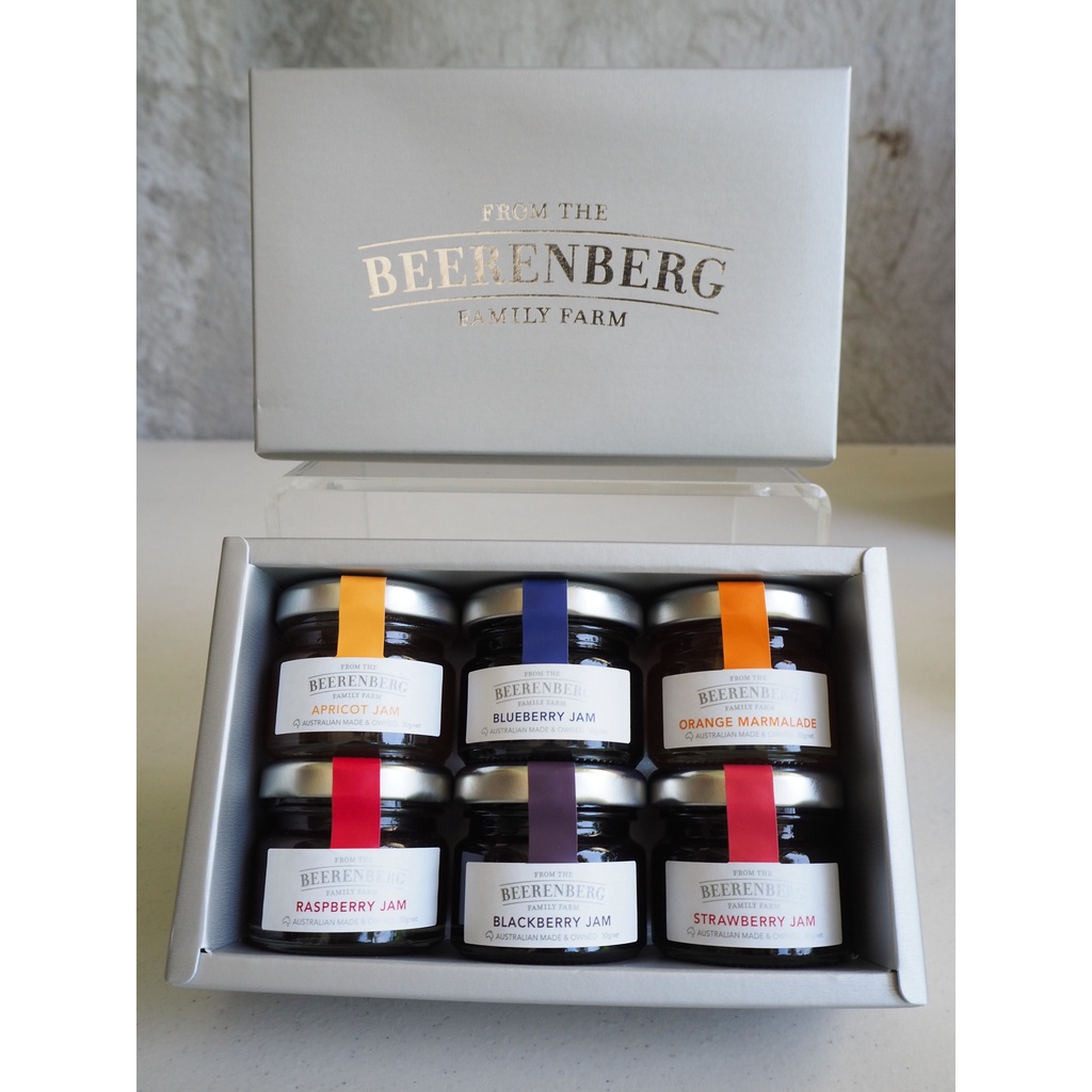 Beerenberg 6-Jam Bottle Gift Pack (6 Sets) (MAXIMUM OF 2 SETS PER ORDER ...