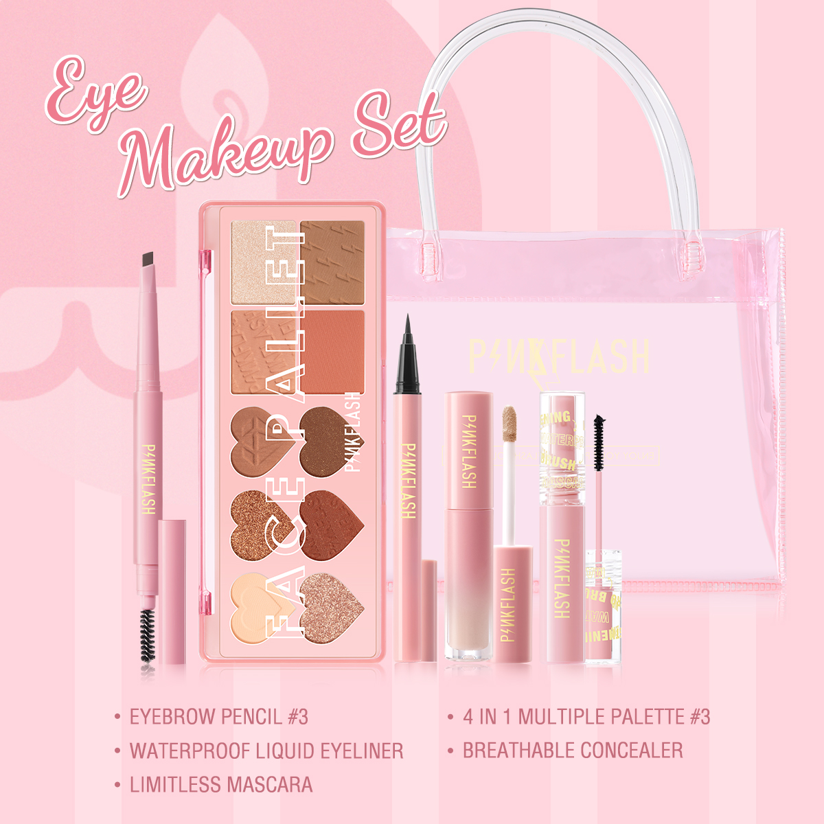 PINKFLASH 6PCS/SET OhMyColor 1 Anniversary Makeup Beauty Sets gift set ...