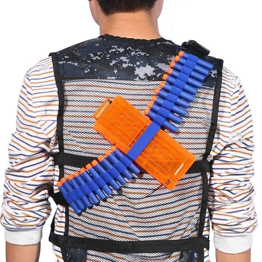 Shoulder Strap Darts Bandolier For Nerf N-strike Elite Series Children ...