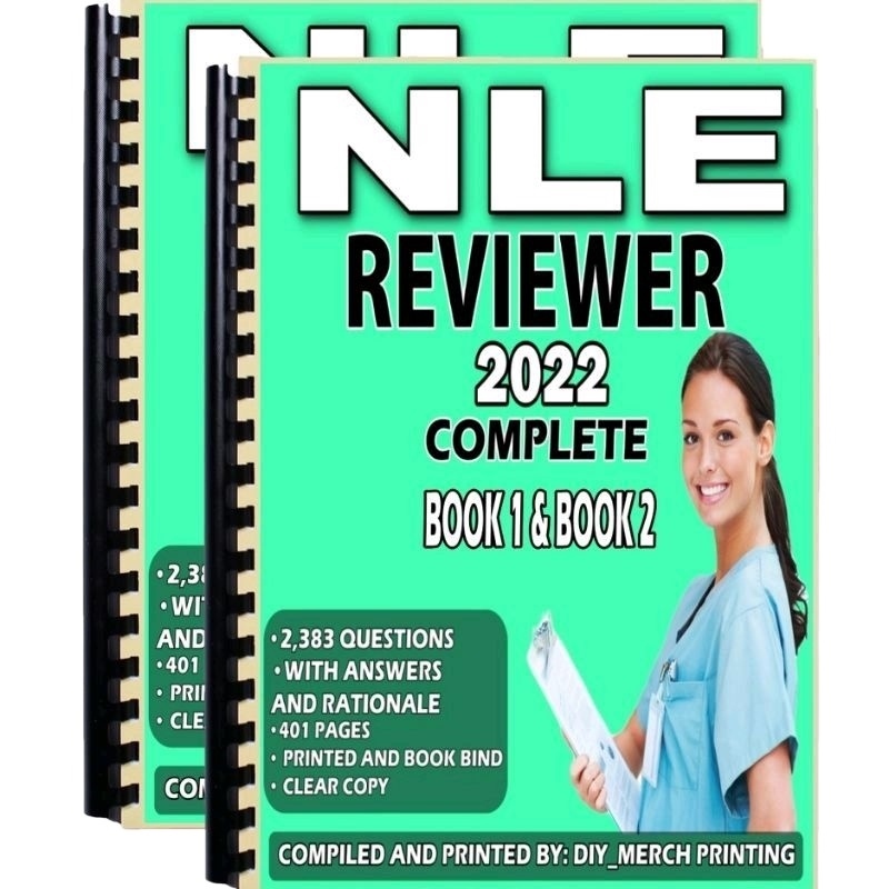 【in stock】 NLE - NURSE LICENSURE EXAM REVIEWER COMPLETE 2022 EDITION ...
