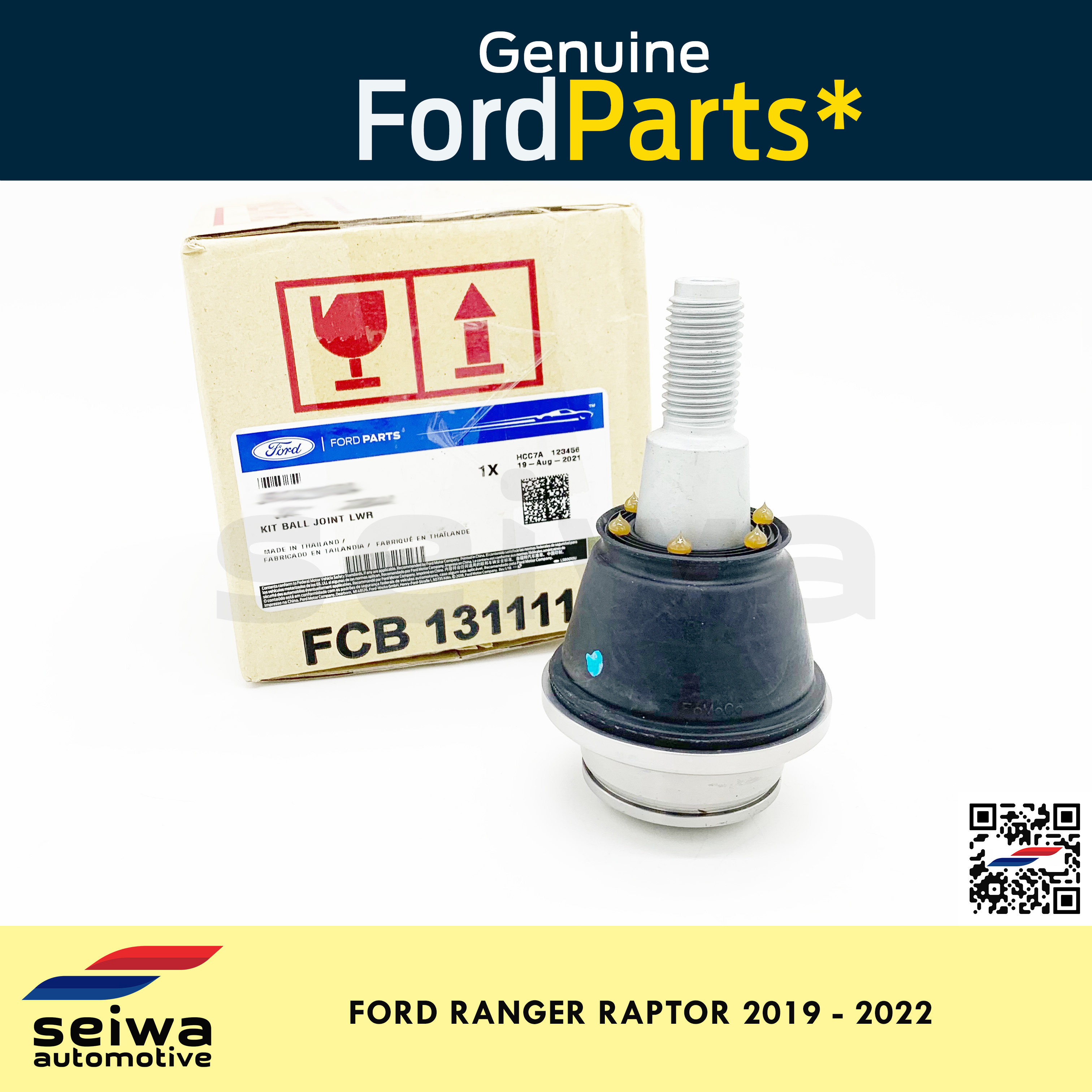[2019 - 2022] Ford Ranger Raptor Ball Joint Lower - Genuine Ford Auto ...