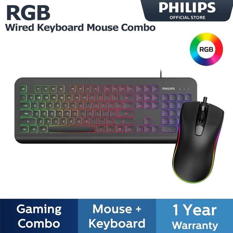 Philips C315/C354/N520 wireless silent keyboard and mouse combo set ...