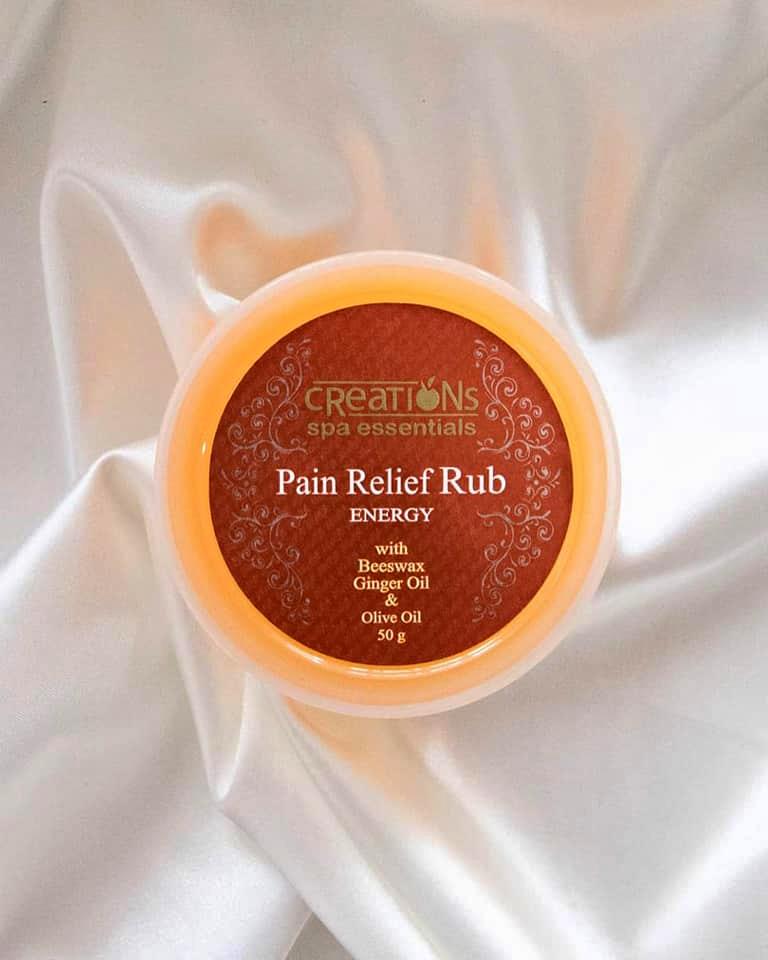 Creations spa essentials PAIN RELIEF RUB ENERGY 50g | Lazada PH