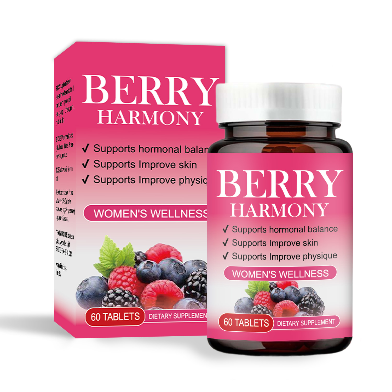 Omilay Berry Harmony Tablet Hormonal Balance Supplement Womens Wellness ...