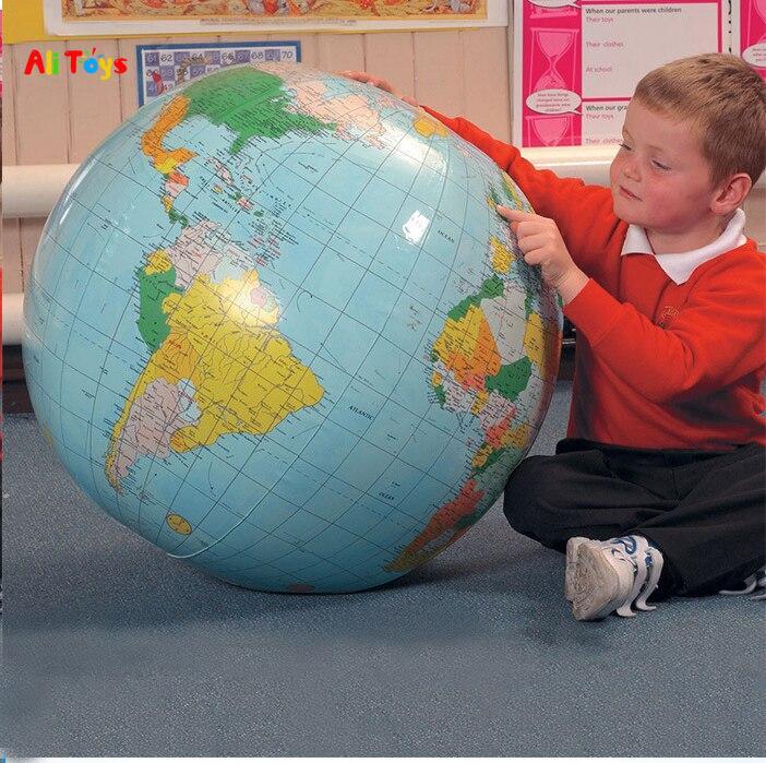 AliToys 40CM AliToys Inflatable World Globe Earth Map Ball Toys ...