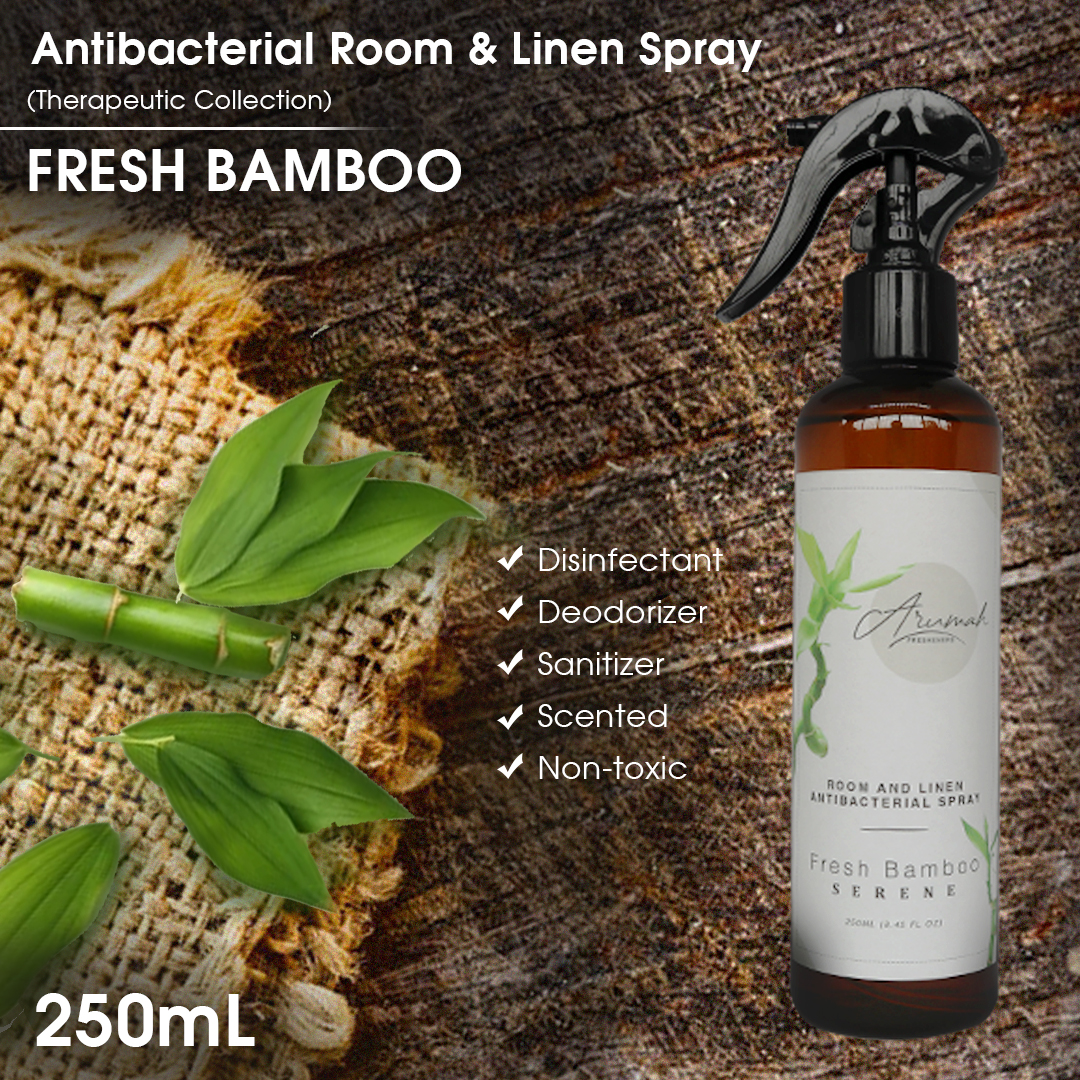 Antibacterial Room & Linen Spray FRESH BAMBOO Scent | Lazada PH