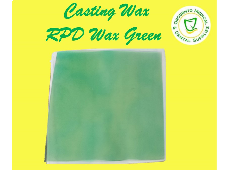 Orodento Dental Casting Wax/RPD Wax Green Sold Per Piece | Lazada PH
