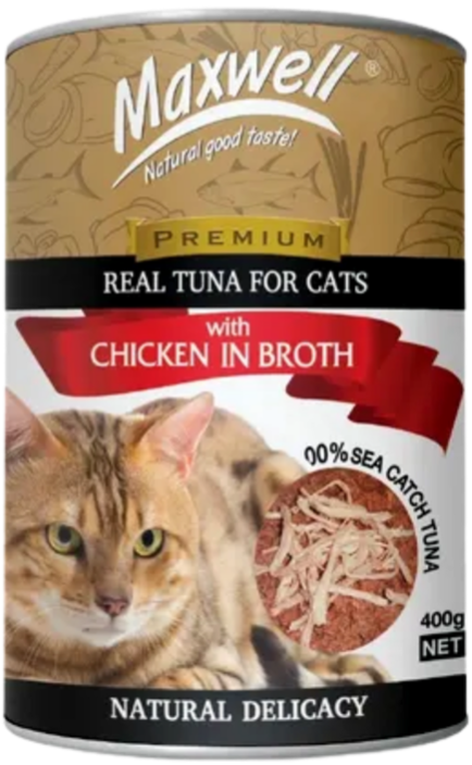 Maxwell Premium Real Tuna Canned Cat Food 400g | Lazada PH
