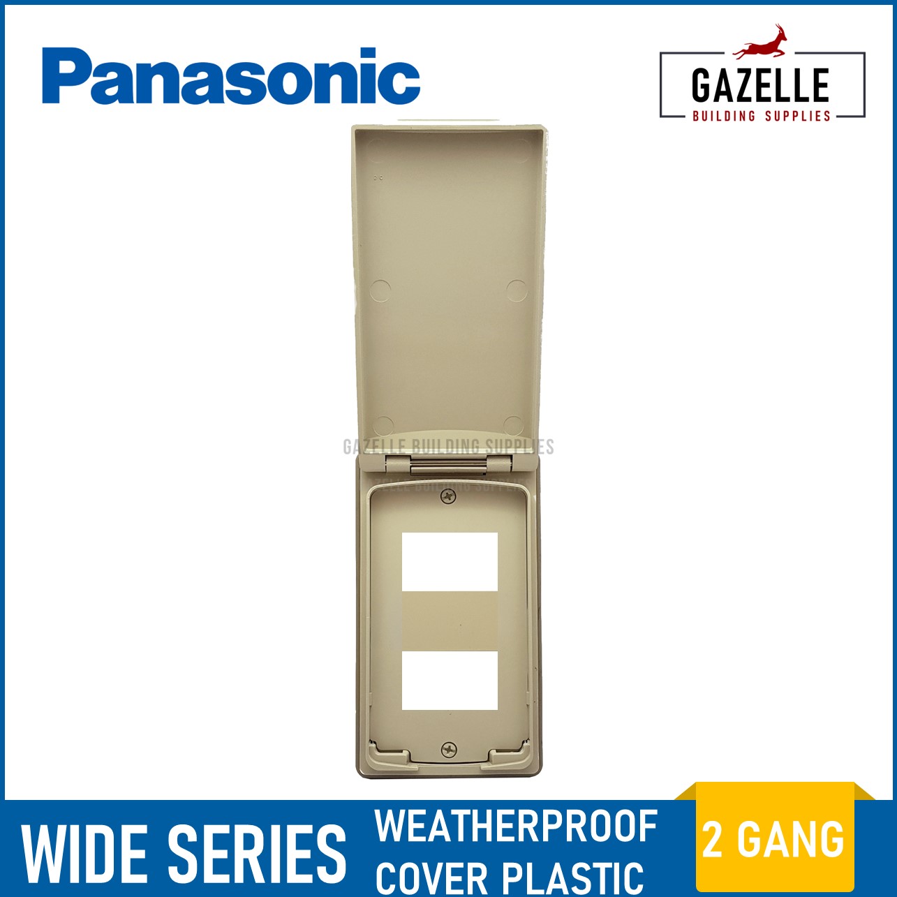 Panasonic Wide Series Weatherproof Cover - 1, 2, 3 Gang | Lazada PH