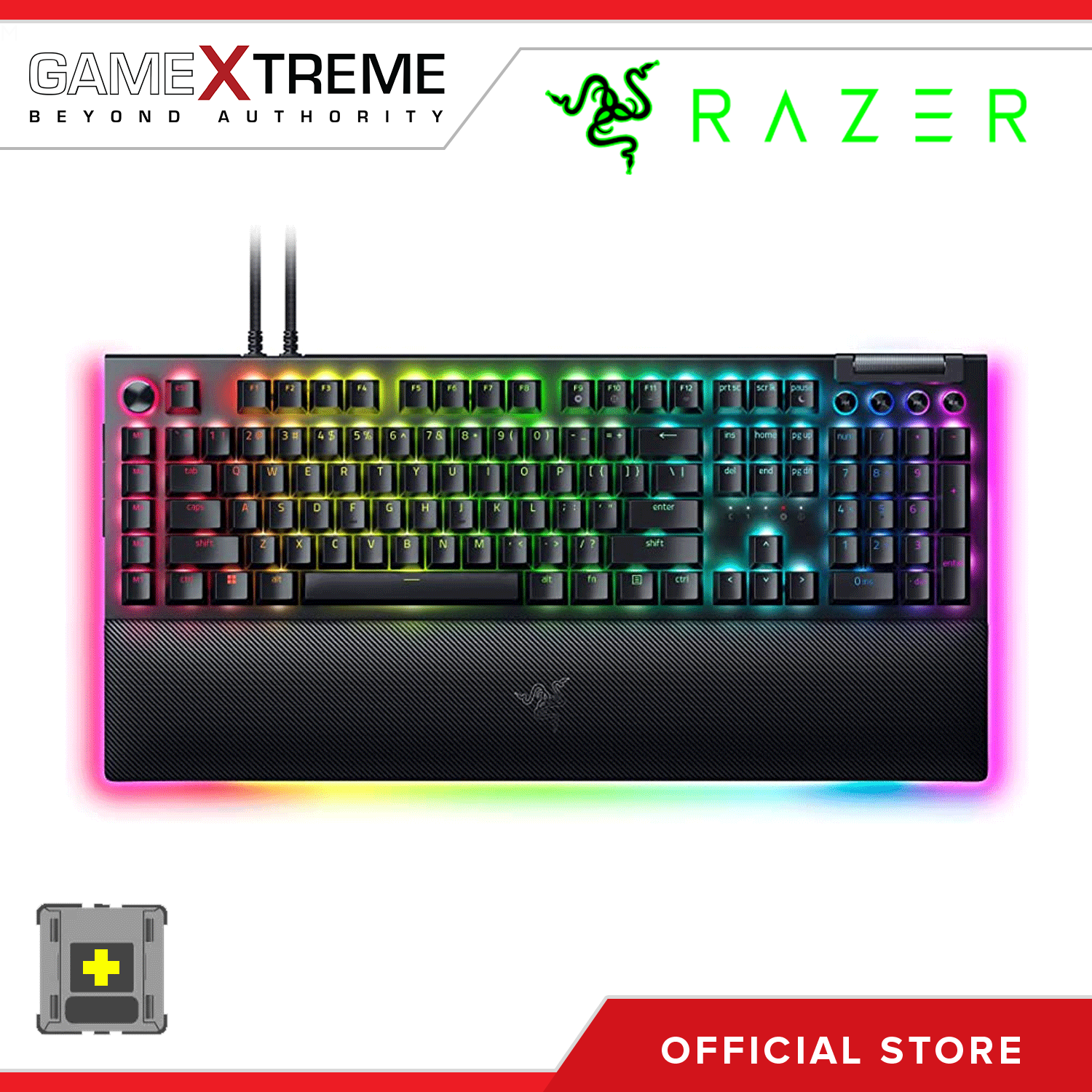 Razer Blackwidow V4 Pro Chroma Mechanical Keyboard | Lazada PH