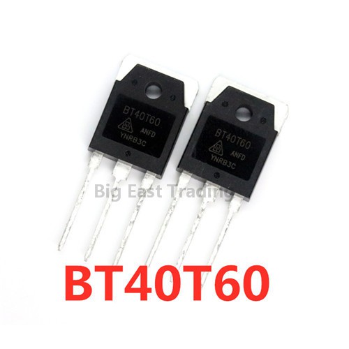 2pcs 5PCS BT40T60 TO-3P 40T60 TO3P 40A600V IGBT Transistor,guaranteed ...