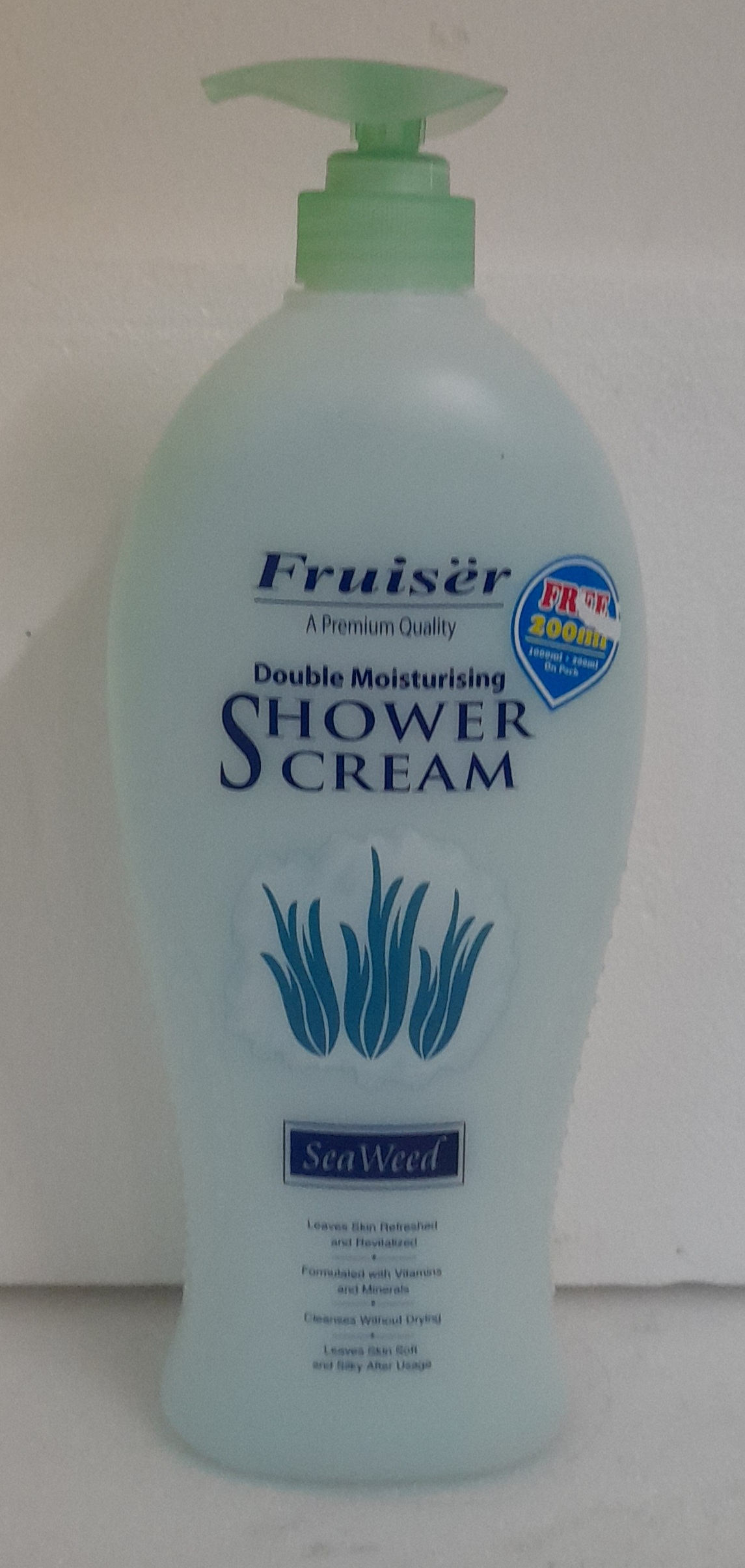 Fruiser Double Moisturising Shower Cream 1000mL+200mL | Lazada PH