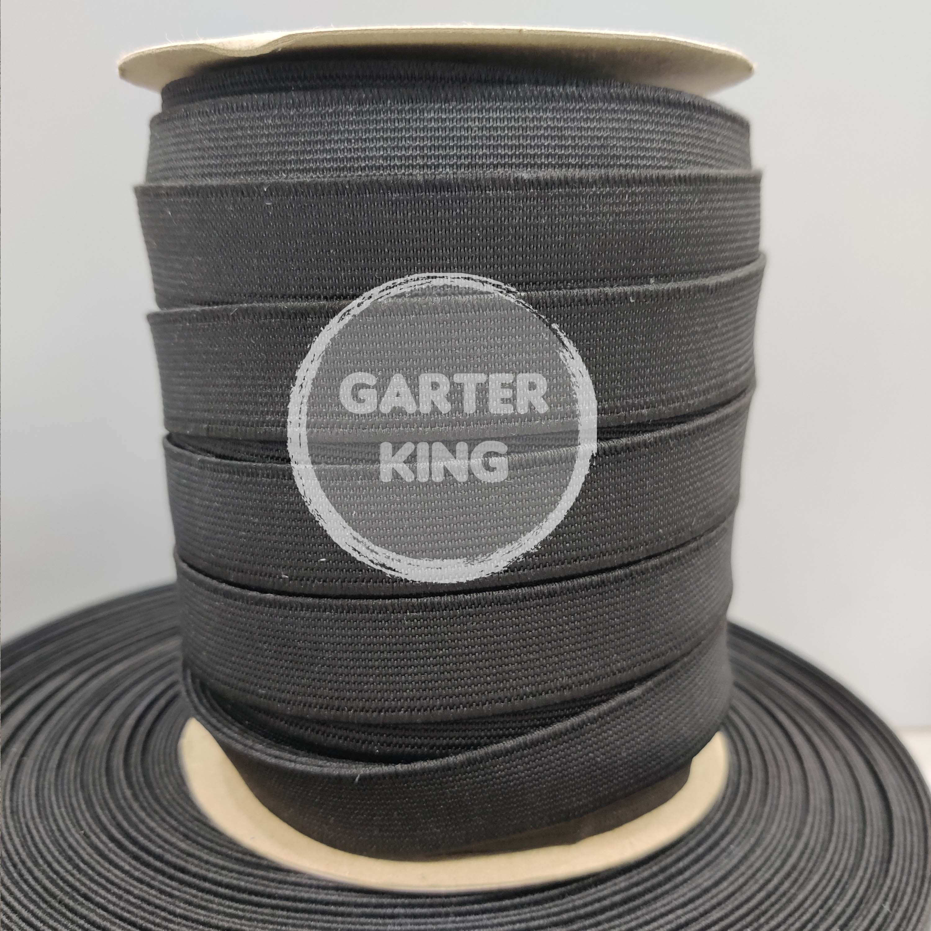 3/4 INCH LOOM GARTER 36 yards per roll THICK - WHITE AND BLACK | Lazada PH