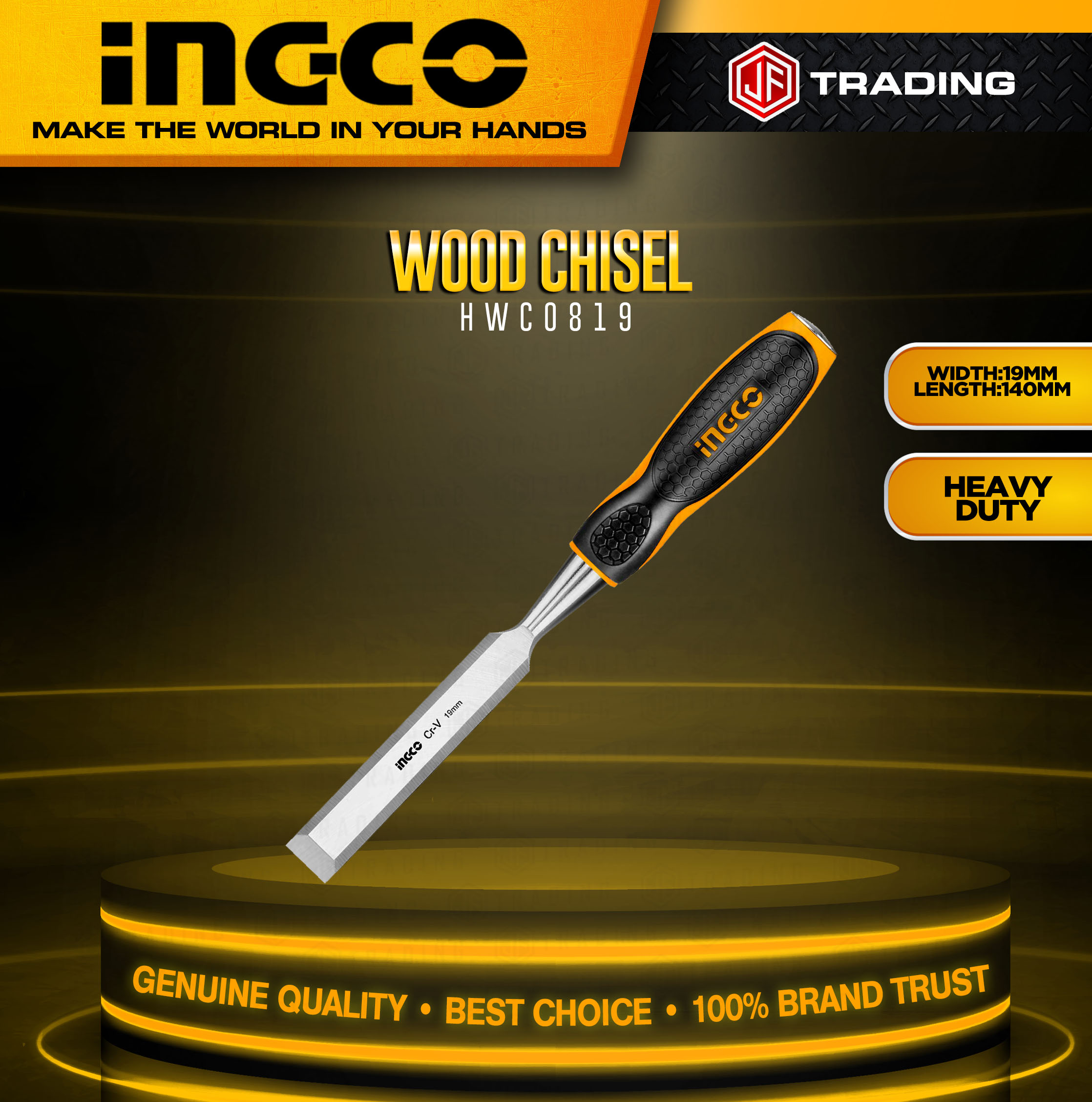 Ingco Wood Chisel HWC0819 High Quality Brands ♦JF TRADING♦ | Lazada PH