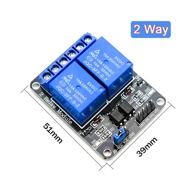 Arduino Relay 5v Optocoupler Optocoupler Relay Module 12 V - 5v 12v 24v ...