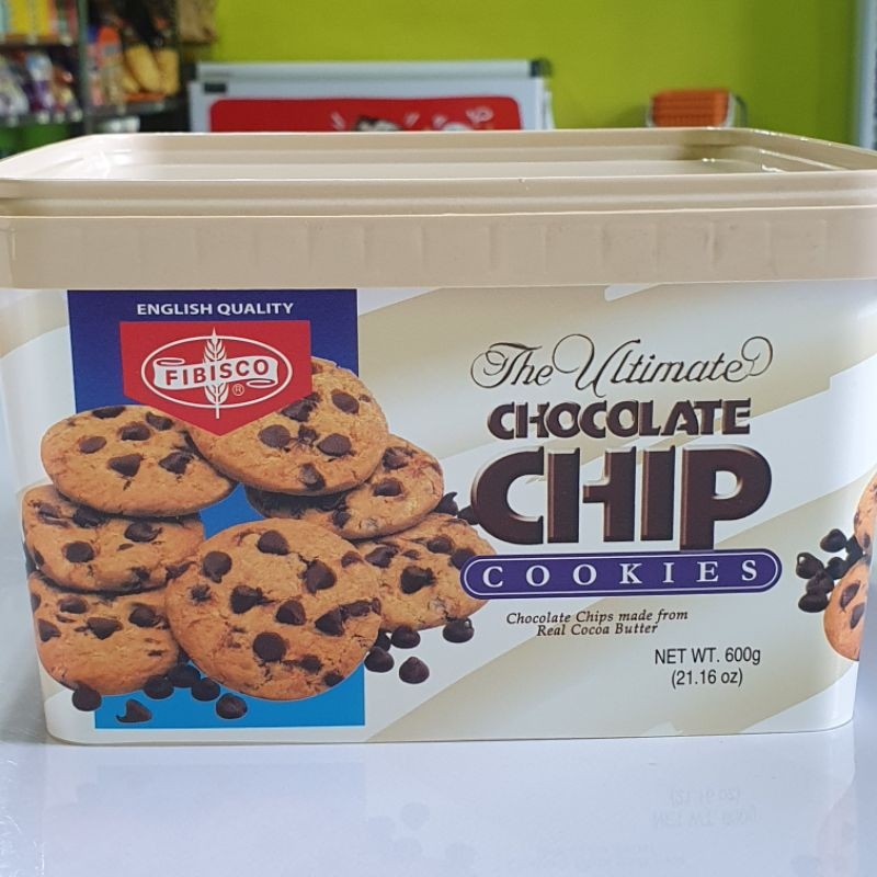 Fibisco Chocolate Chip Cookies 600g Ultimate Choco Cookie Chips Delight ...
