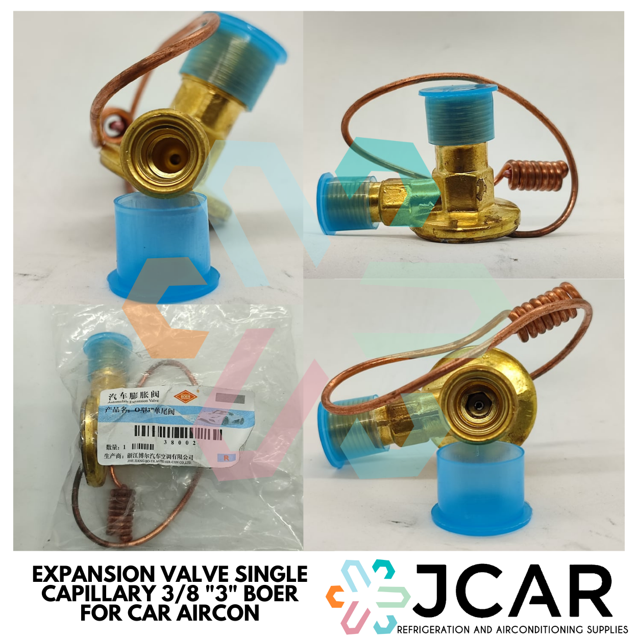 EXPANSION VALVE SINGLE CAPILLARY 3/8 "3" BOER FOR CAR AIRCON | Lazada PH