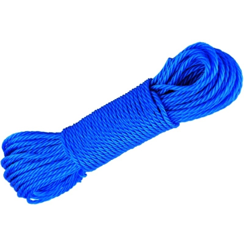 15 Meters Nylon Rope Evelon Cord Polyethylene Nylon Rope Blue 6 mm ...