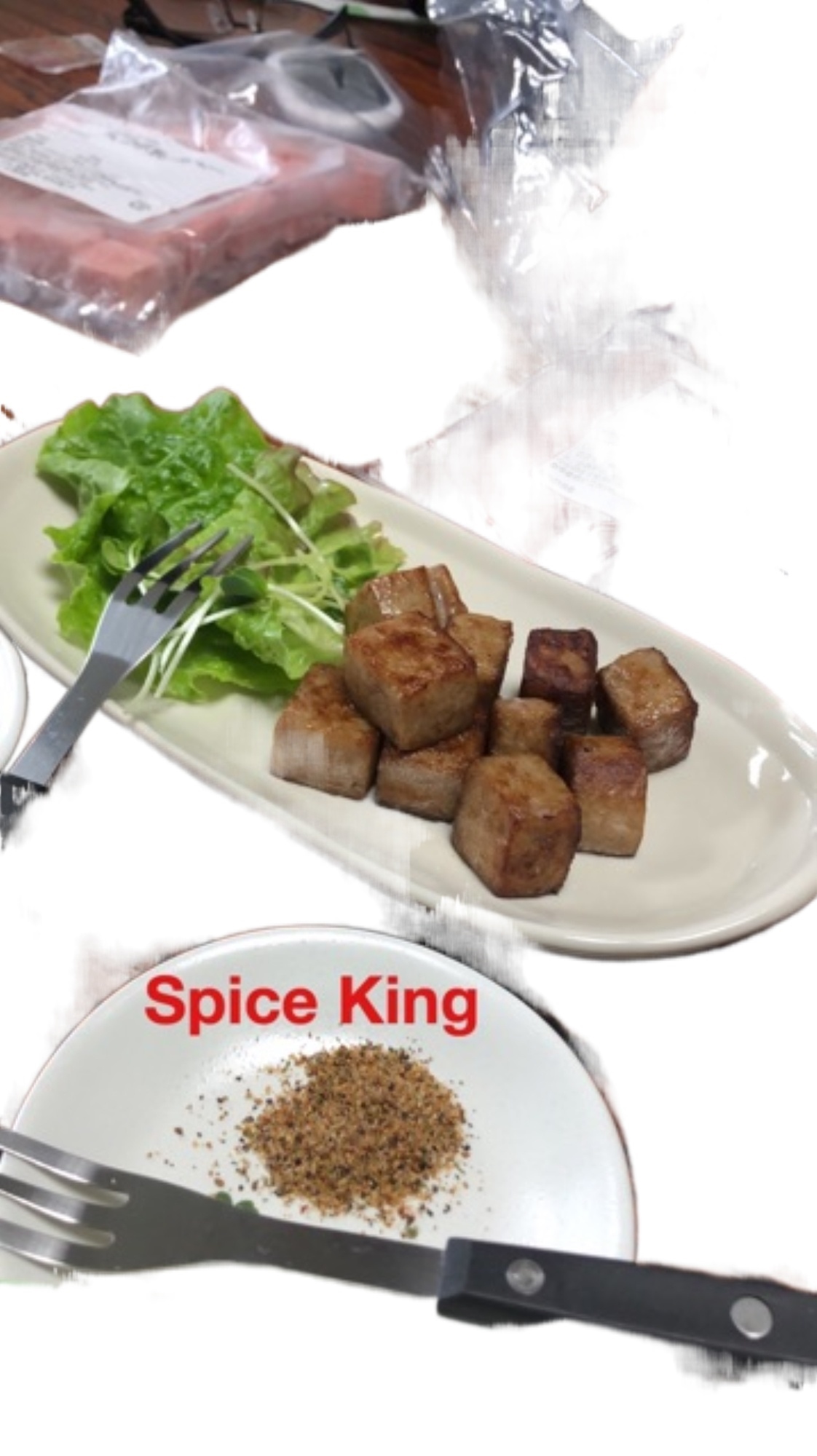 COD KATAYAMA Japanese seasoning Wagyu cube saikoro Steak angus Beef ...