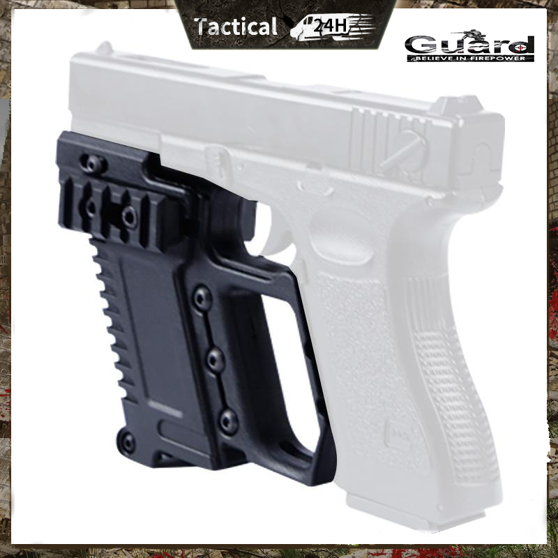 ABS ชุด Mount Rail สำหรับ WE/Marui G17 G18 G19 GBB Series ใช้งานร่วมกับ ...