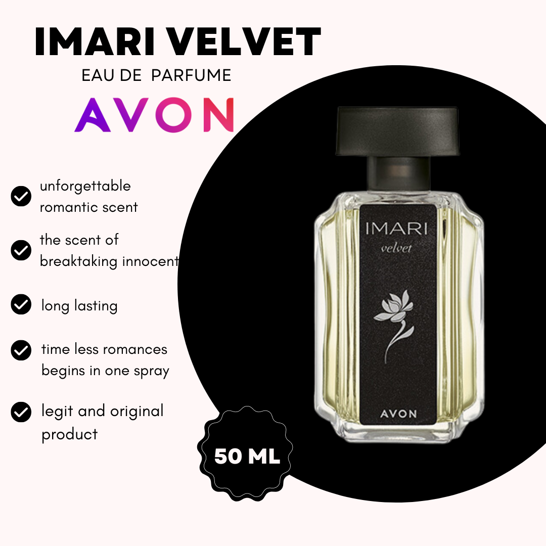 AVON IMARI Velvet EDT 50ml | Lazada PH