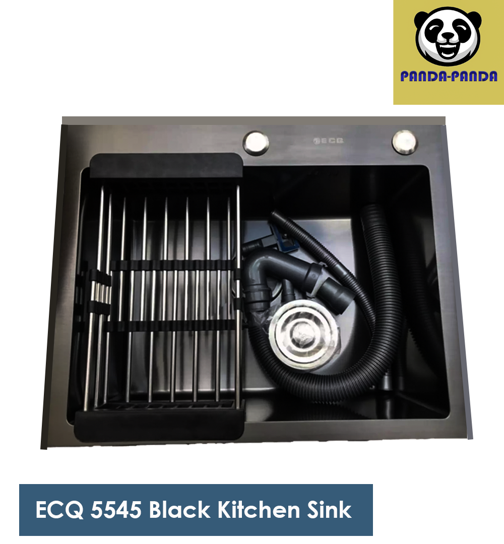 ECQ 5545 Black Nano Kitchen Sink | Lazada PH
