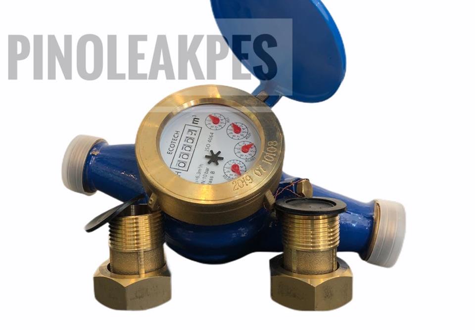 1/2" INCH (15mm) Ecotech Water Meter (Brass) | Lazada PH