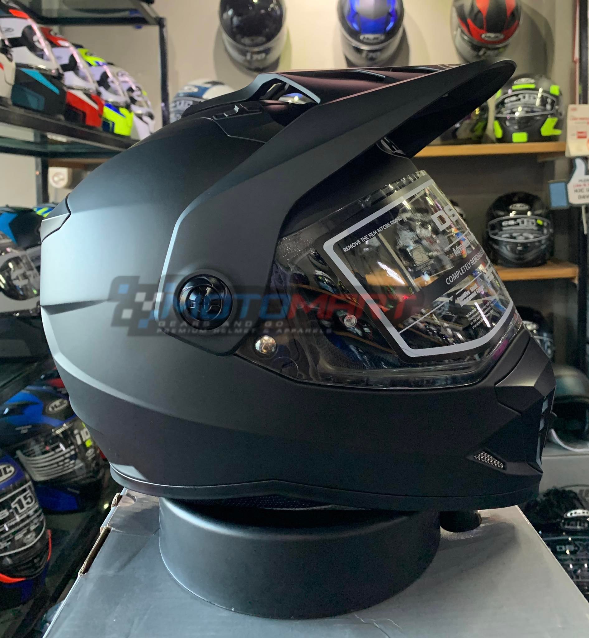 HJC HELMET DS-X1 DUAL SPORTS MOTORCYCLE HELMET | Lazada PH