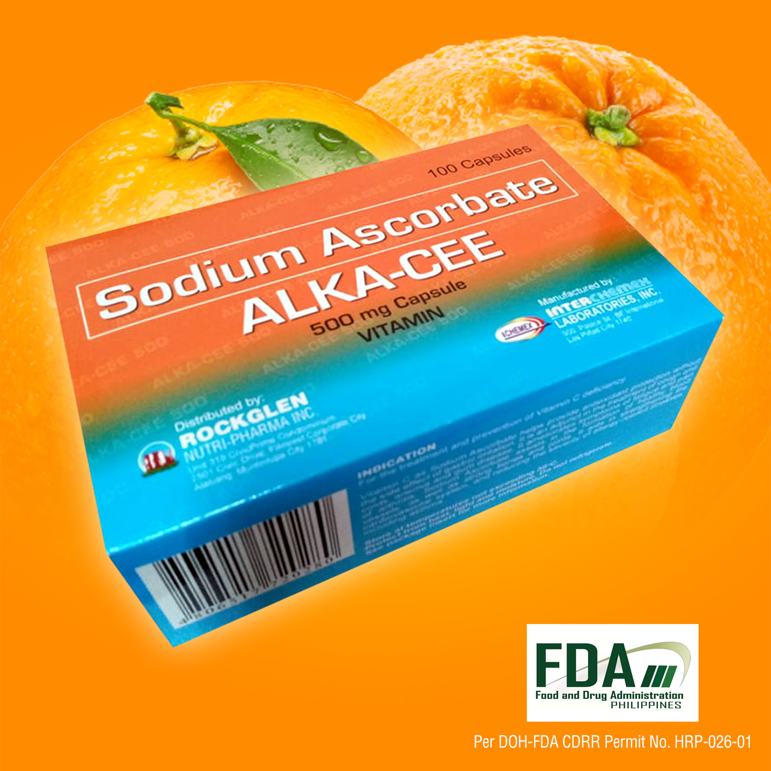 Sodium Ascorbate ALKA-CEE 500mg 100 capsule | Lazada PH