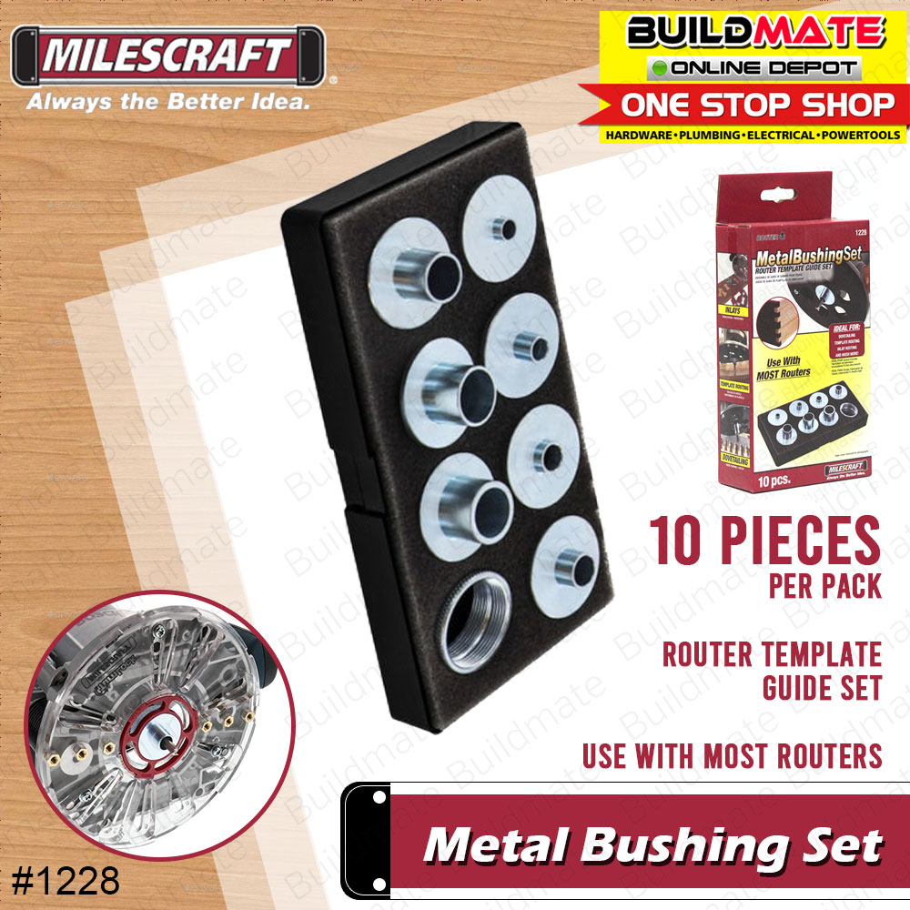 MILESCRAFT Metal Bushing Set IMPERIAL #1228 •BUILDMATE• | Lazada PH