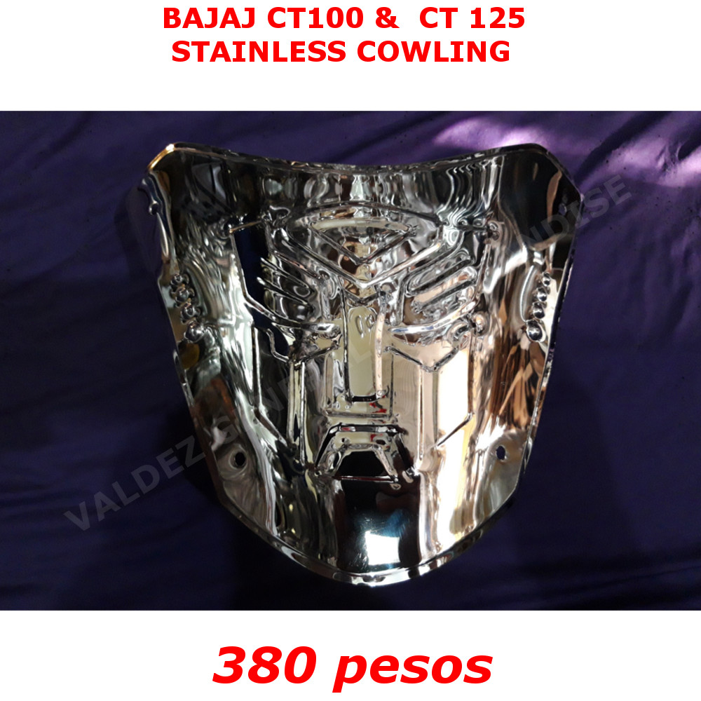 Bajaj Ct 100 and CT 125 Cowling or Visor for Headlight SINGLE ...
