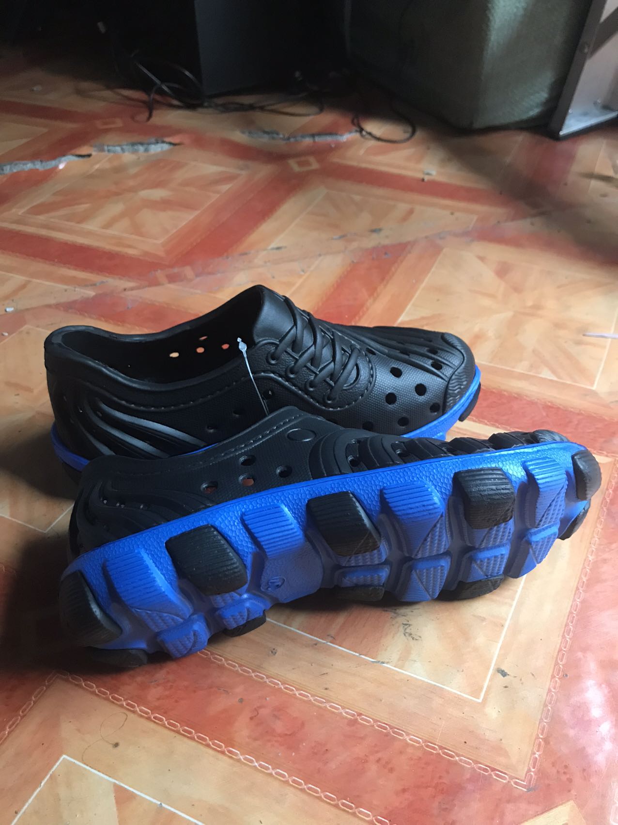 Rider Shoes High Quality Rubber Hole Shoes Waterproof Breathable ...