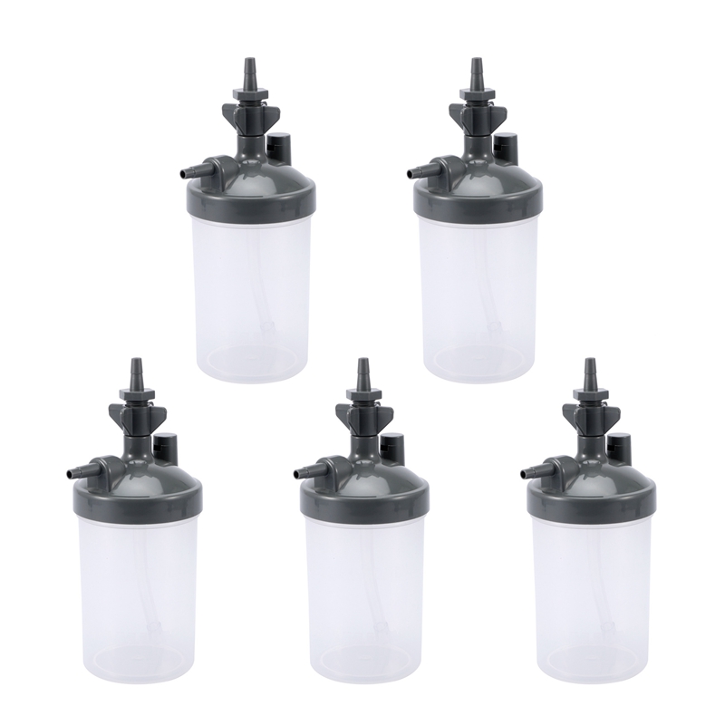 5X Water Bottle Humidifier for Oxygen Concentrator Humidifier Oxygen ...