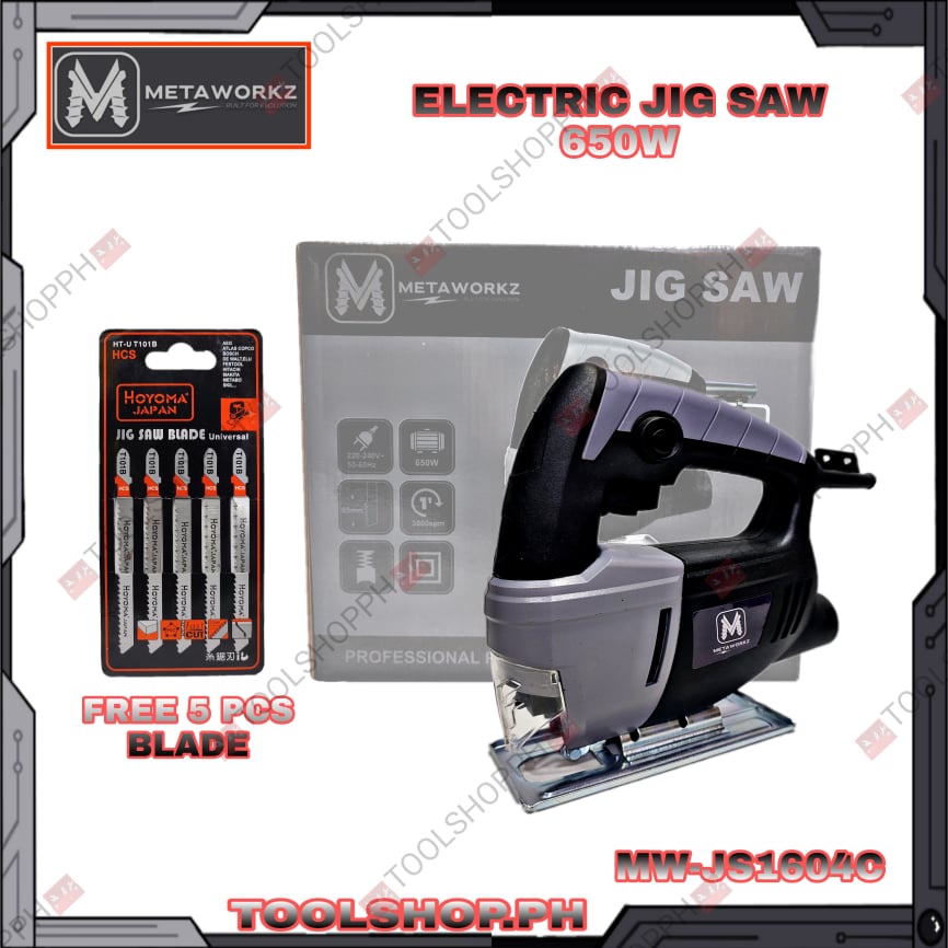 hot sale PROMAN METAWORKZ Electric Jig Saw 600W with Free 6 Blade ...