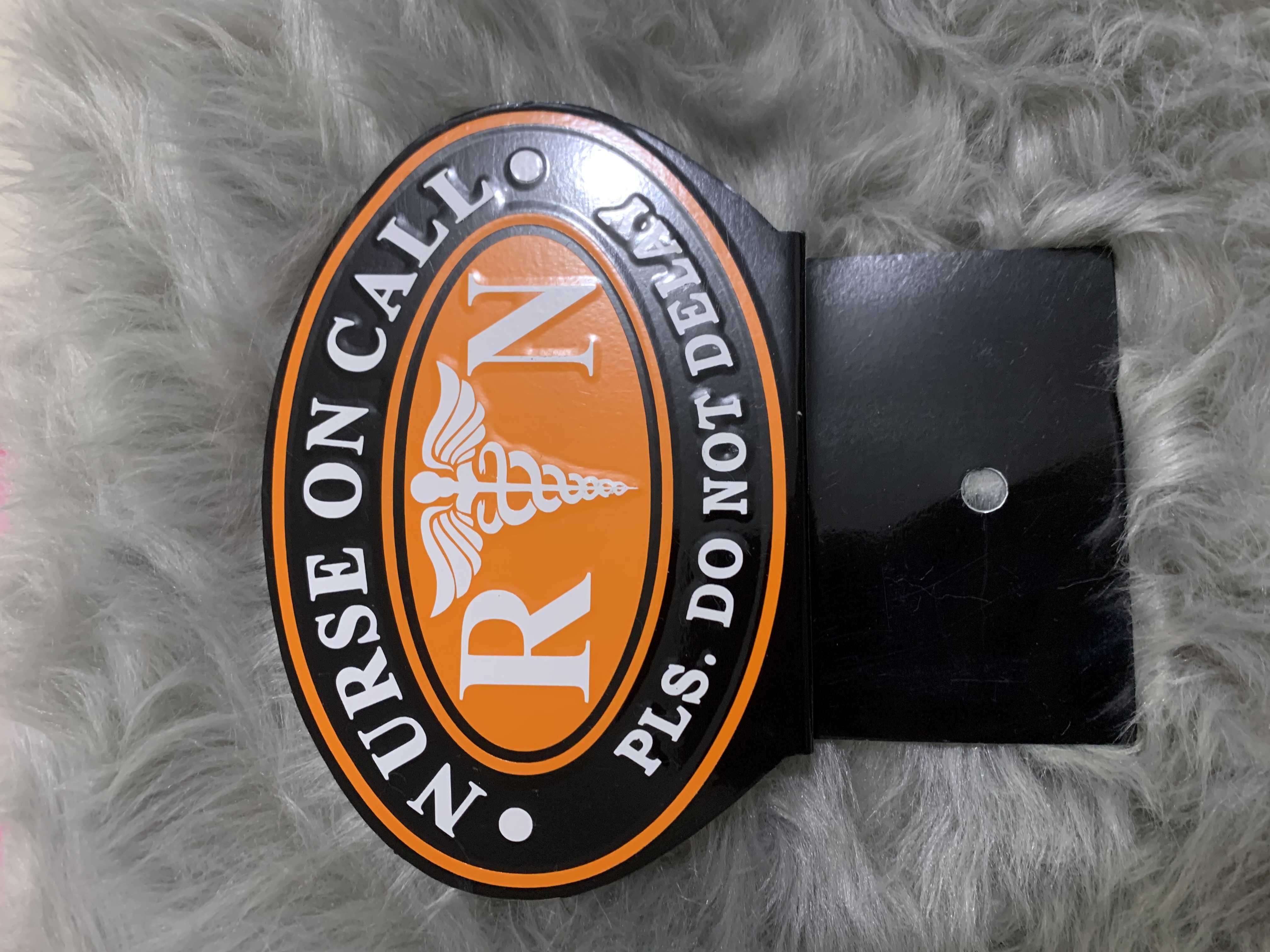 Registered Nurse On Board CAR EMBLEM. Front Car Plate Emblem for ...