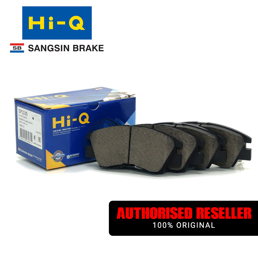 Hi-Q Front Brake Pads by Sangsin for Mitsubishi L200 Pick-up, Pajero I ...