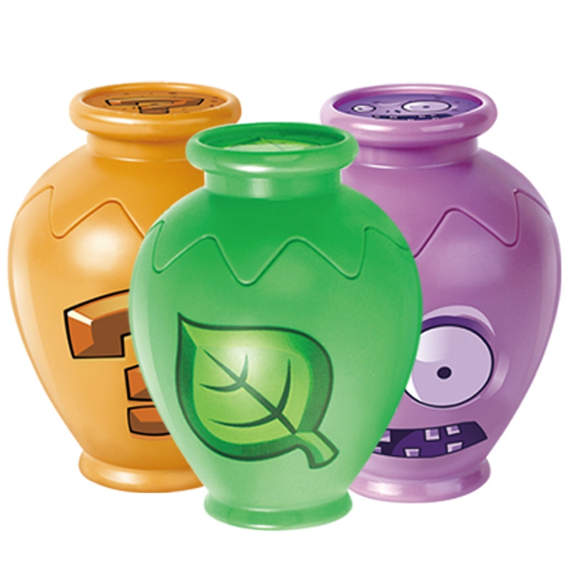 Plants vs Zombies toy surprise jar blind box smash jar knock jar set ...