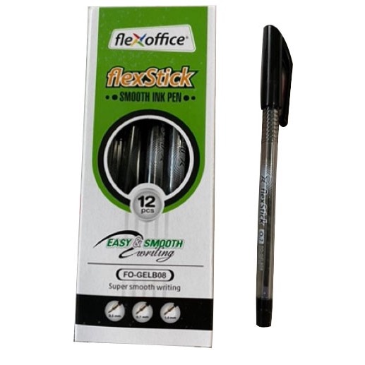 Flexoffice flexStick 0.5mm smooth ink pen FO-GELB08 12pcs per box ...