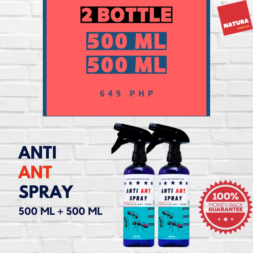 Natura Ant Killer Spray (Termite - anay Cockroach - ipis) Funiture ...
