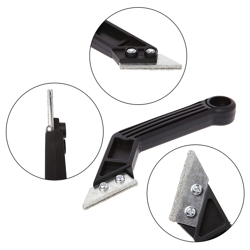 8 Pcs Grout Remover Tile Grout Saw Removal Hand Tool with 6Pcs Extra ...