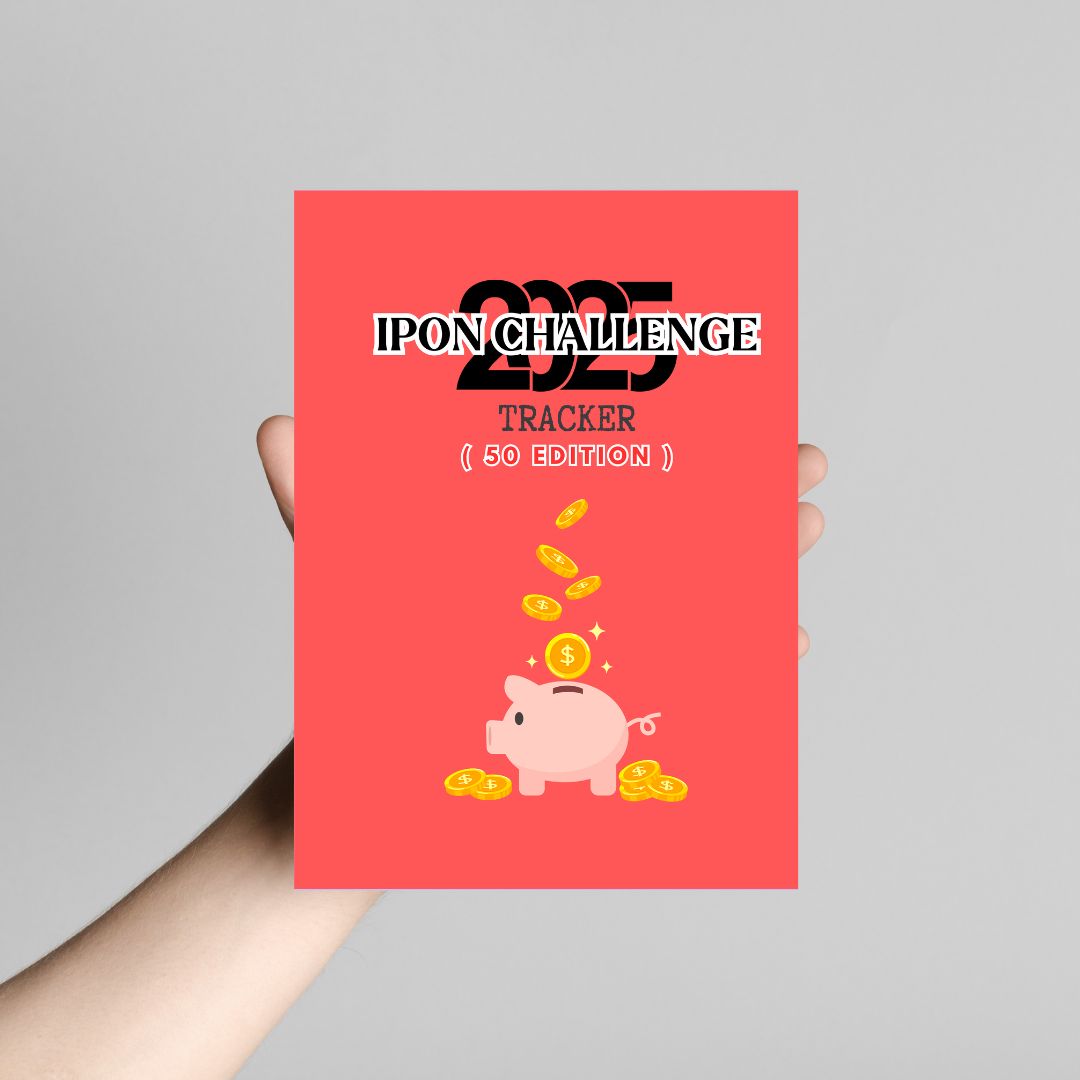 Ipon Challenge Booklet 2025 | Lazada PH