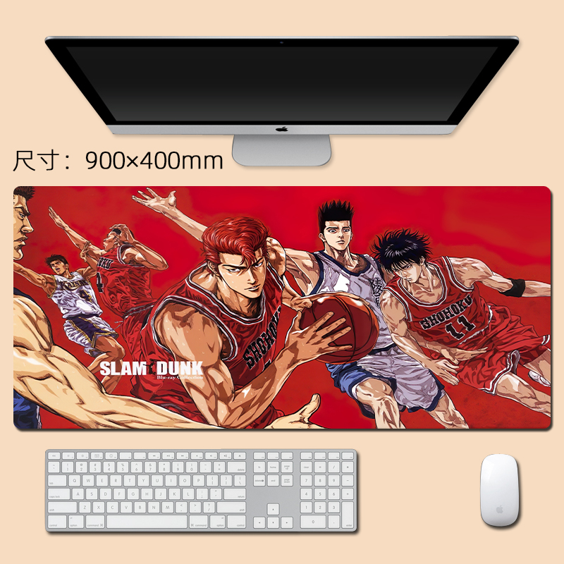 Slam Dunk Mouse Pad Oversized Hanamichi Sakuragi Rukawa Kaede Mitsui ...